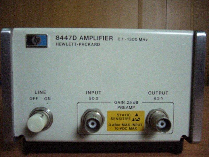 【阡鋒科技 專業二手儀器】HP 8447D 100kHz-1.3GHz Amplifier 130523 | 露天市集 | 全台最大的網路購物市集