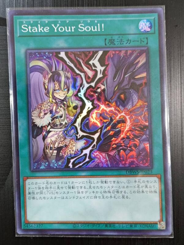 遊戲王 DBWS-JP023 賭上靈魂! 亮面 | 露天市集 | 全台最大的網路購物市集