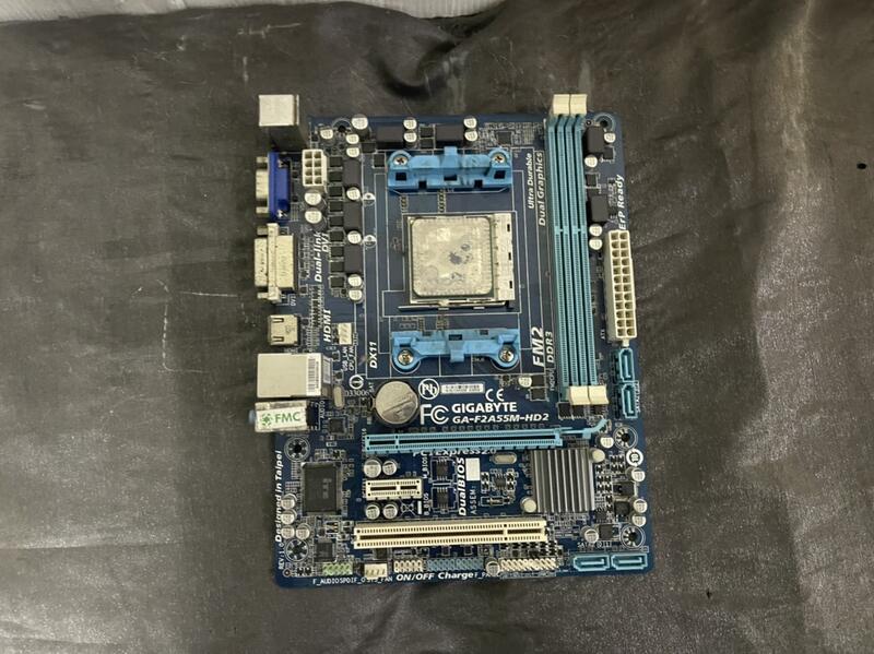 技嘉(MBB3)F2A55M-HD2主機板+AMD A4-6300(Socket FM2) | 露天市集 | 全台最大的網路購物市集