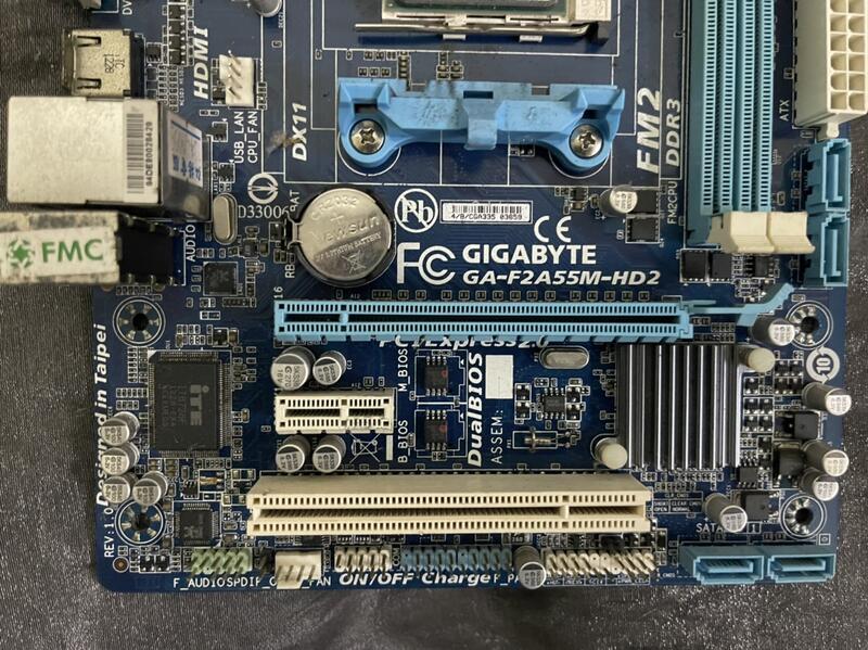 技嘉(MBB3)F2A55M-HD2主機板+AMD A4-6300(Socket FM2) | 露天市集 | 全台最大的網路購物市集