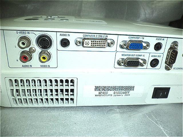 【電腦零件補給站 】NEC NP400 液晶投影機 / 2600流明 / XGA LCD | 露天市集 | 全台最大的網路購物市集