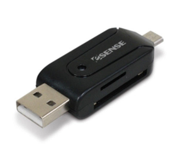 【S03 筑蒂資訊】全新逸盛 Esense V2 雙介面OTG SD/T-FLASH迷你讀卡機 17-EVK200 BK 含稅開發票 | 露天市集 | 全台最大的網路購物市集