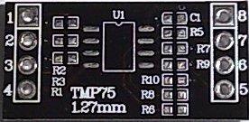 [數位DIY] TMP75 Digital Temperature Sensor 專用轉板 | 露天市集 | 全台最大的網路購物市集