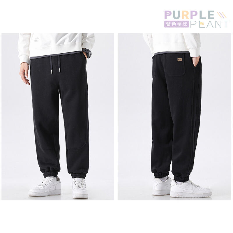 【紫色星球】棉褲 休閒長褲 縮口褲 內有加絨可選 純棉重磅【K722】男長褲 長褲 運動褲 工作褲 大尺碼 M-8XL | 露天市集 | 全台最大的網路購物市集