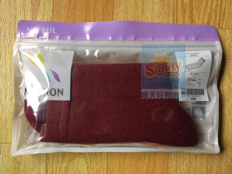 妮芙露 Nefful 特美龍/妮美龍 負離子 LS 005 仕女 居家襪 （厚）一雙 (酒紅色) | 露天市集 | 全台最大的網路購物市集