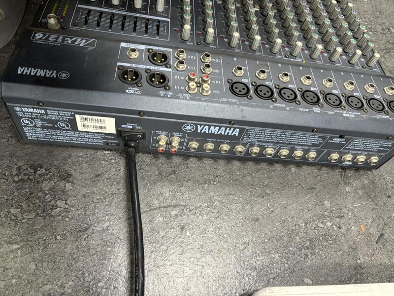 【幸福七號倉】二手YAMAHA MX 12/6 Mixer | 露天市集 | 全台最大的網路購物市集