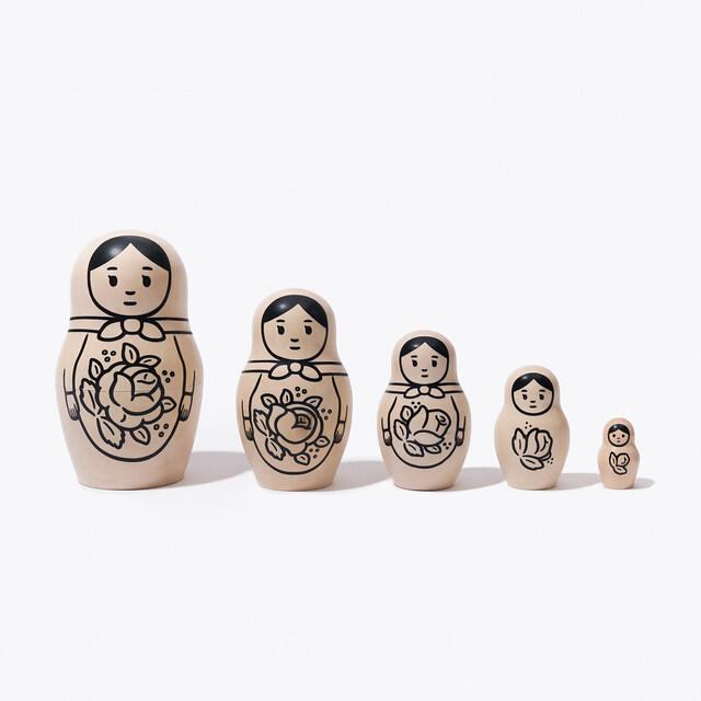 MATRYOSHKA by Noritake ddtstore 俄羅斯娃娃 藝術 玩具 中村萌 平子雄一 | 露天市集 | 全台最大的網路購物市集