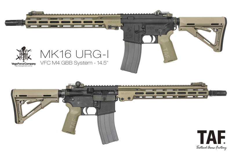 【TAF 暫無庫存】VFC Colt MK16 URGI 14.5吋 V3 DX SOCOM版 GBB氣動槍 鋅合金槍機 | 露天市集 | 全 ...
