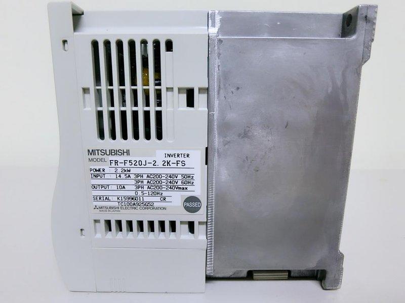 (阿賢電料) MITSUBISHI MODEL : FR-F520J-2.2K-FS 3HP 盒裝新品 (NEW) | 露天市集 | 全台最大 ...