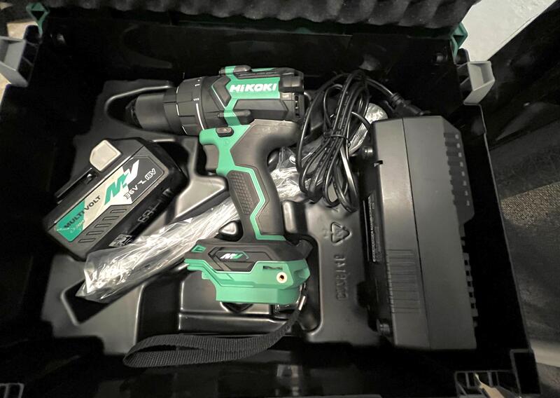 HIKOKI DS36DC 36V電鑽 電池 硬盒 DV36DC參考 (只使用過一次,購買證明,發票,保固卡都在) | 露天市集 | 全台最大 ...