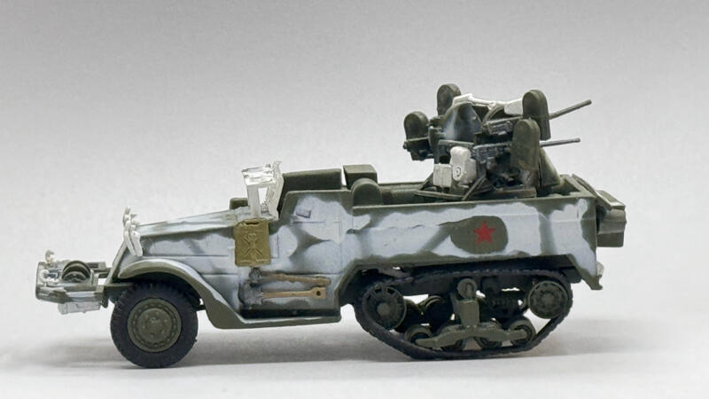 《模王》 M-17 M17 半履帶車 比例 1/72 坦克完成品 戰美軍坦克 二款式 吸塑綠底 部分合金 | 露天市集 | 全台最大的網路購物市集
