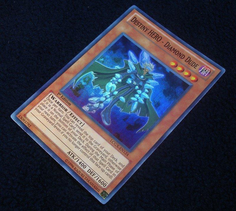 [台拍遊戲王] LCGX-EN124 美英1刷 亮面 D-HERO 鑽石小子X1(NM近美品)=EE04-JP183 | 露天市集 | 全台最大的網路購物市集