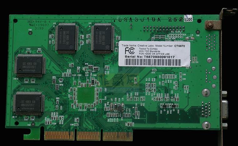 創巨Creative 3D Blaster Riva TNT2-Ultra AGP 顯示卡(CT6870) 32MB | 露天市集 | 全台最 ...