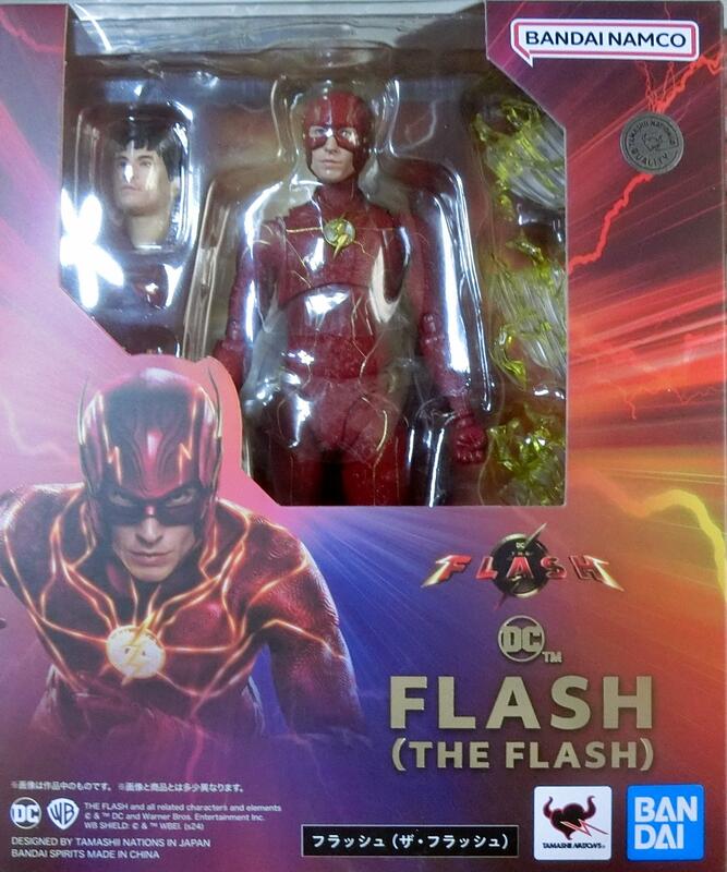 現貨 萬代 代理 S.H.F SHF 閃電俠 The Flash 可動人型 | 露天市集 | 全台最大的網路購物市集