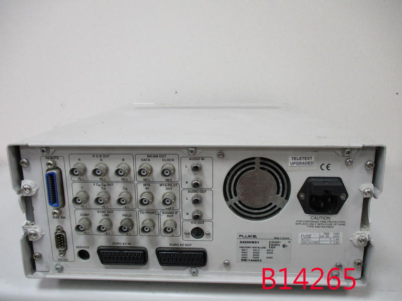 【全冠】FLUKE 54200 電視信號產生器 電視訊號產生器 (B14265) | 露天市集 | 全台最大的網路購物市集