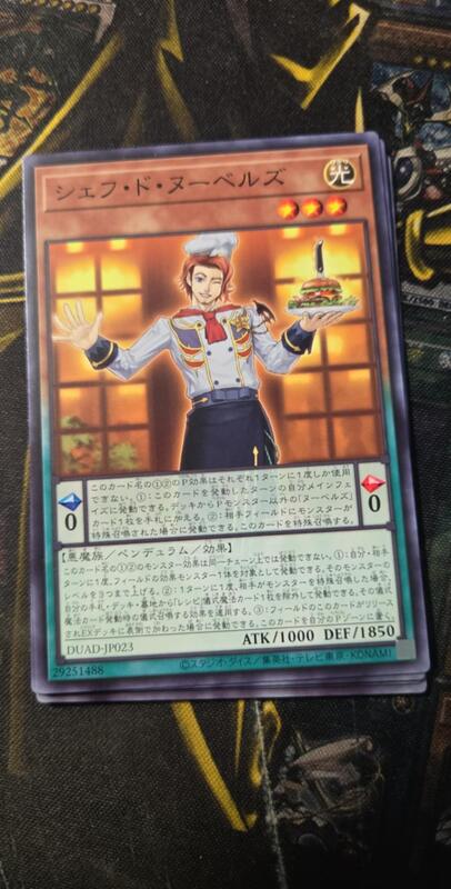 [九四賣客] DUAD-JP023 新潮廚師 主廚 (普卡) | 露天市集 | 全台最大的網路購物市集