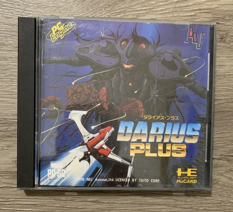 現貨 PC engine日版遊戲 PCE PC-E Hu卡 DARIUS PLUS 太空戰鬥機 | 露天市集 | 全台最大的網路購物市集