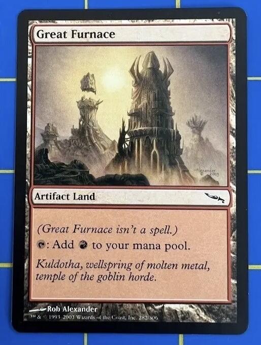 魔法部屋MTG單卡售MRD秘羅地Great Furnace 大熔爐 【英文+繁中近Mint+SP】 | 露天市集 | 全台最大的網路購物市集