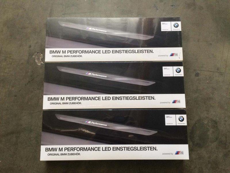 F15 F85 X5M F16 F86 X6M用 ※台北快車※BMW M Performance LED車門迎賓門檻飾板 | 露天市集 | 全 ...