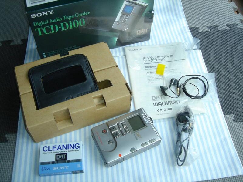 SONY TCD-D100(稀有附原箱動作美品) | 露天市集 | 全台最大的網路購物市集