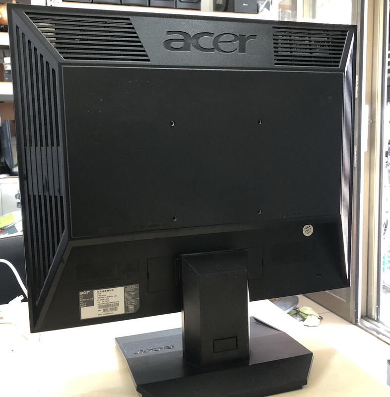19吋 4:3 方形液晶螢幕，acer V193。公家單位年度汰換，功能正常。含稅價 | 露天市集 | 全台最大的網路購物市集