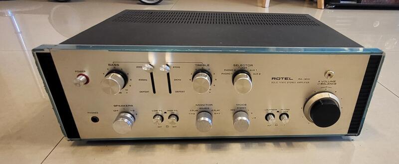 早期 1973 年 ROTEL RA-1210 功率放大器 擴大機 綜合擴大機 ～～ | 露天市集 | 全台最大的網路購物市集