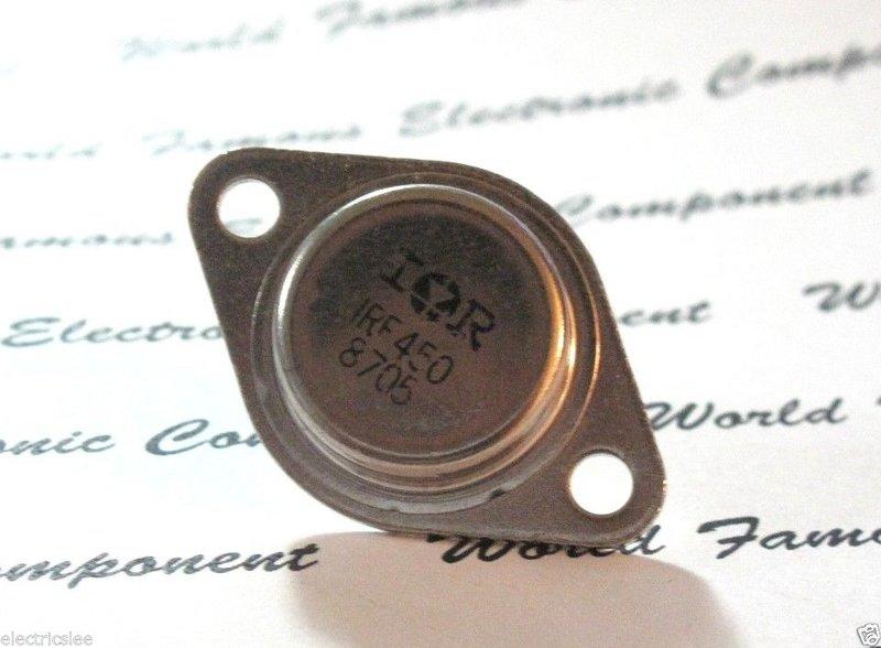 IR IRF450 TO-3 N-CHANNEL POWER MOSFET 電晶體 1顆1標 | 露天市集 | 全台最大的網路購物市集