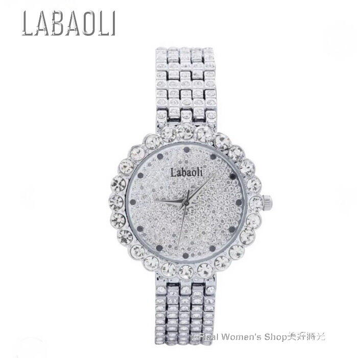 奧地利精品 Labaoli 娜寶麗 耀眼奪目 滿天星 晶鑽錶 時尚名媛 女錶 (2色可選) | 露天市集 | 全台最大的網路購物市集