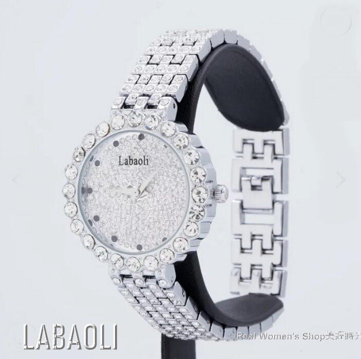 奧地利精品 Labaoli 娜寶麗 耀眼奪目 滿天星 晶鑽錶 時尚名媛 女錶 (2色可選) | 露天市集 | 全台最大的網路購物市集