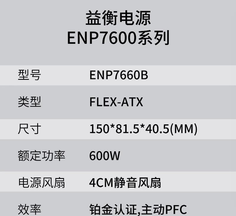 ENHANCE益衡ENP-7660B 600W 1U 鈦金 FLEX電源供應器 | 露天市集 | 全台最大的網路購物市集