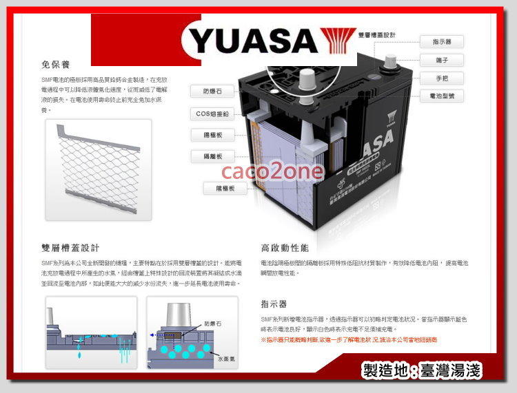 +成功網+全新 YUASA 汽車電池 36B20R 36B20R(S) 36B20L 36B20RS | 露天市集 | 全台最大的網路購物市集