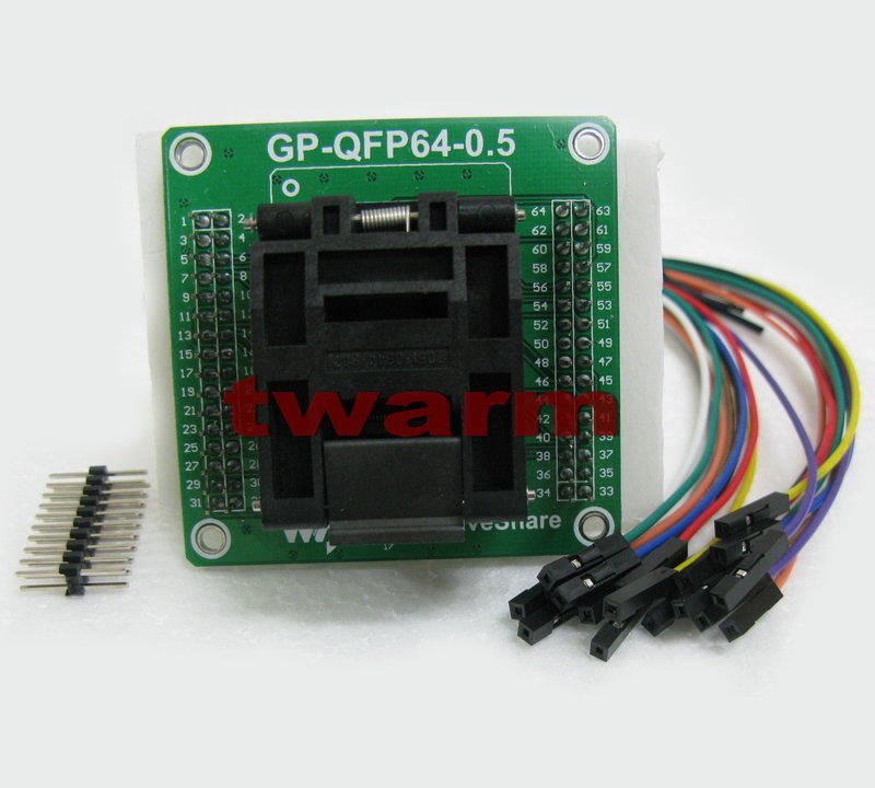 德源 含稅 GP-QFP64-0.5(帶板) QFP64、PQFP64、TQFP64、LQFP64，引腳間距0.5mm | 露天市集 | 全台 ...