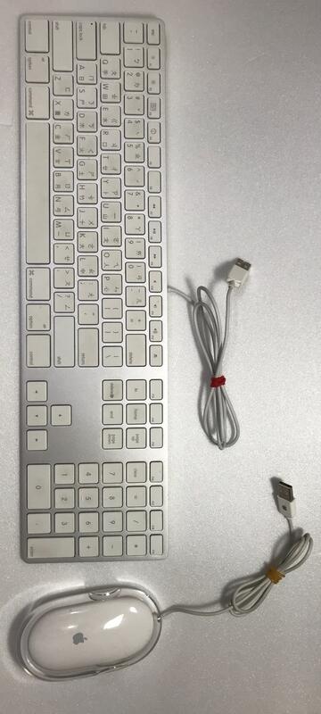 APPLE MAC 蘋果原廠鍵盤 A1243 + 原廠滑鼠 M5769 | 露天市集 | 全台最大的網路購物市集