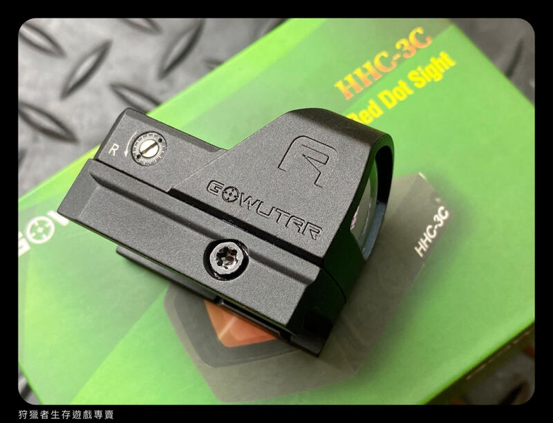 【狩獵者生存專賣】GOWUTAR HHC-3C Shake Awake Micro Reflex RMR孔位開關式內紅點 | 露天市集 | 全 ...