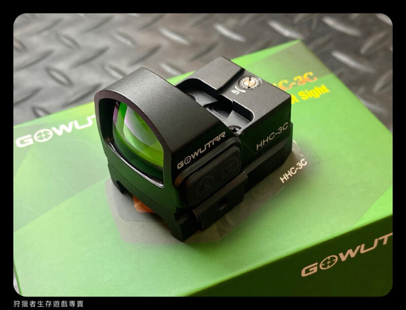 【狩獵者生存專賣】GOWUTAR HHC-3C Shake Awake Micro Reflex RMR孔位開關式內紅點 | 露天市集 | 全 ...