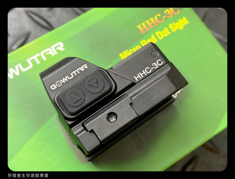 【狩獵者生存專賣】GOWUTAR HHC-3C Shake Awake Micro Reflex RMR孔位開關式內紅點 | 露天市集 | 全 ...