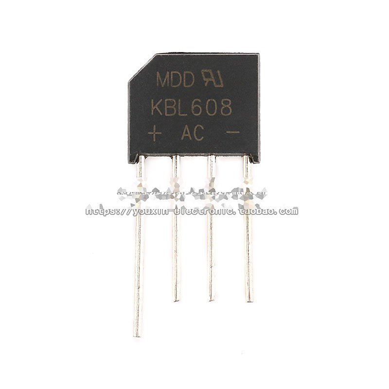 297320"C倉庫"原裝MDD KBL608 6A/800V 扁橋 整流橋堆 矽橋式整流器 W2-1 [297320] | 露天市集 | 全 ...