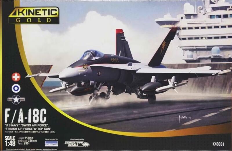 KINETIC 1/48 美國海軍 F/A-18C #K48031 | 露天市集 | 全台最大的網路購物市集