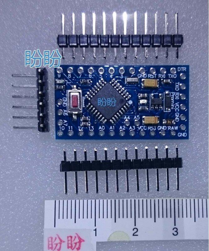 【盼盼199】Arduino Pro mini 超值行家版 3.3 V 8Mhz腳位標示清晰用ATMEGA328P AU | 露天市集 | 全 ...