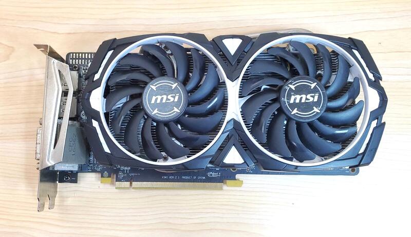 【免運】二手良品 微星MSI RX470 ARMOR 4G OC 顯示卡-黑色雙風扇 | 露天市集 | 全台最大的網路購物市集
