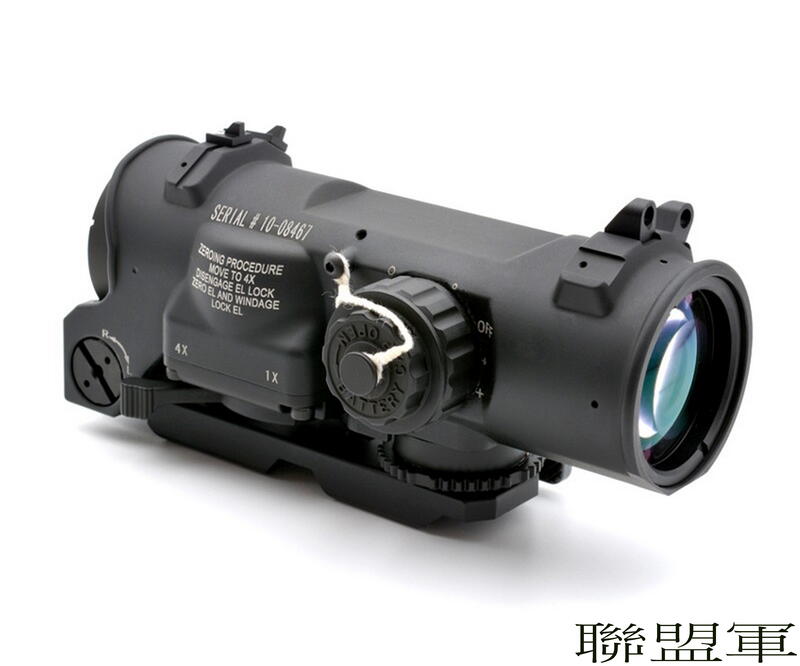 【聯盟軍 生存遊戲專賣店】悍武 Elcan 風格 SOCOM Specter DR 1-4X 火車頭狙擊鏡 仿真細節版 | 露天市集 | 全台 ...