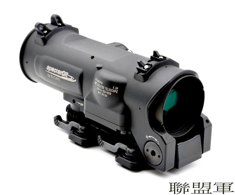 【聯盟軍 生存遊戲專賣店】悍武 Elcan 風格 SOCOM Specter DR 1-4X 火車頭狙擊鏡 仿真細節版 | 露天市集 | 全台 ...