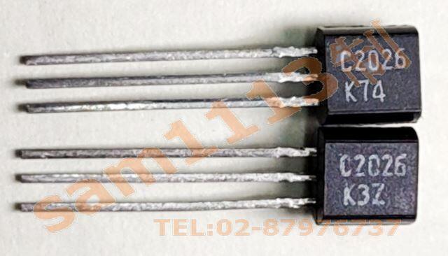 113電晶體 2SC2026 -K TO-92 NEC 5mA 30V 低噪高頻 KTC2026 C2026 >>10個 | 露天市集 | 全 ...