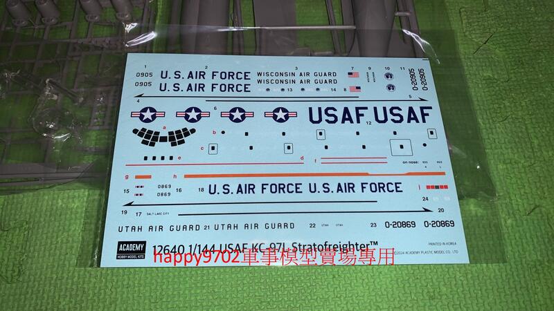 現貨 1/144 ACADEMY 美國空軍 KC-97L 空中加油機 12640 | 露天市集 | 全台最大的網路購物市集