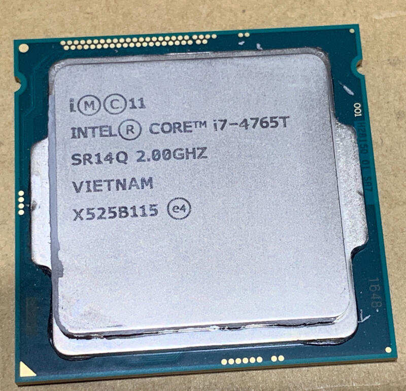 Intel Core i7-4765T 2.0G /8M 4C8T 模擬八核 1150 低溫35W 處理器 有內顯 | 露天市集 | 全台最大 ...