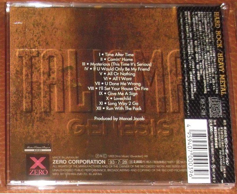 Talisman - Genesis (首發日盤 Rare!) | 露天市集 | 全台最大的網路購物市集