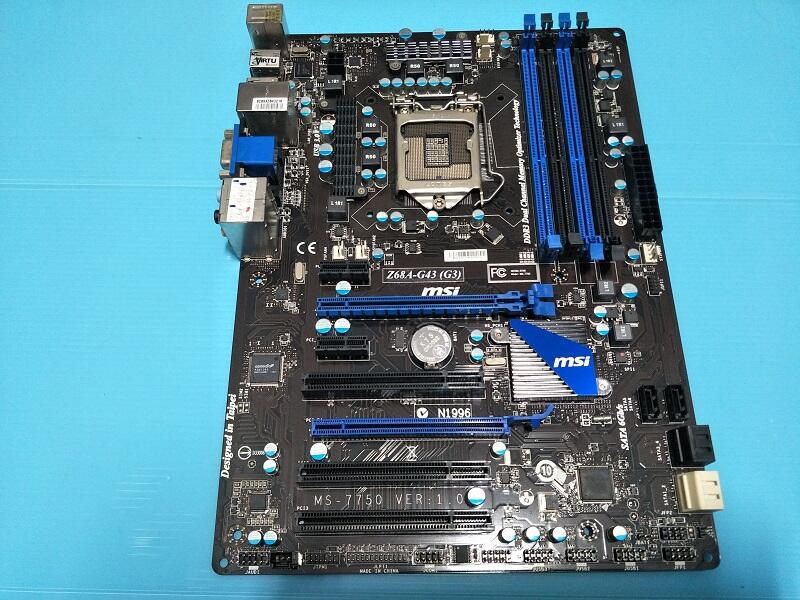 【金耐超】MSI微星Z68A-G43(G3) MS-7750 | 露天市集 | 全台最大的網路購物市集