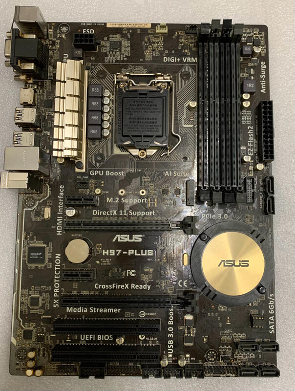 1150華碩H97-PLUS主機板 | 露天市集 | 全台最大的網路購物市集