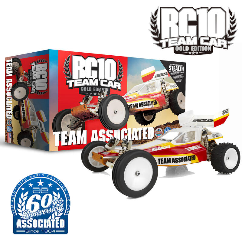 RC樂 Associated 阿蘇士 6034 RC10 Team Car Gold Edition Kit | 露天市集 | 全台最大的網路購物市集