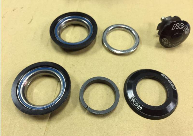 三重新鐵馬 neco H125 半隱藏式無牙車頭碗 1-1/8 | 露天市集 | 全台最大的網路購物市集